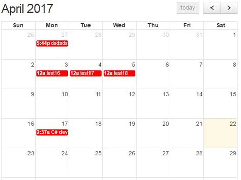 Javascript Full Angularjs Calendar Some Dates Hides After Change