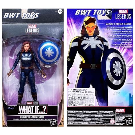 【bwt】marvel Legends 漫威 Ml Disney Plus 6吋人物 凱特隊長 全新現貨 蝦皮購物