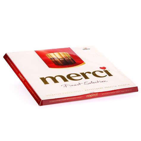 Конфеты шоколадные Merci Ассорти 250г 8 видов