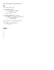 Output Of Python Codes Numbers Strings And Lists Course Hero
