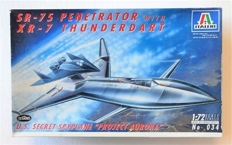 Italeri Models Italeri 034 Sr 75 Penetrator With Xr 7 Thunderdart