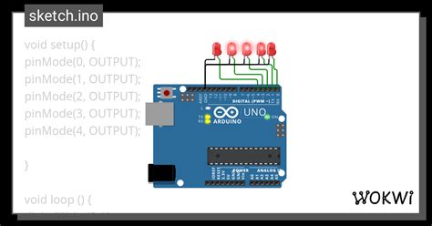 latihan 3 wokwi esp32 stm32 arduino simulator