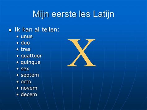 Latijn Mijn Eerste Les Latijn Ppt Video Online Download