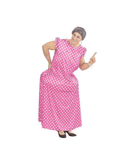Disfraz De Abuela Gordita Comprar Online En