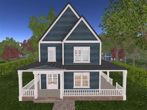 Second Life Marketplace Lh Trad Contcant Wrap Around Porch