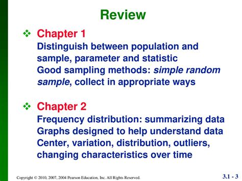 Chapter 3 Statistics For Describing Exploring And Comparing Data