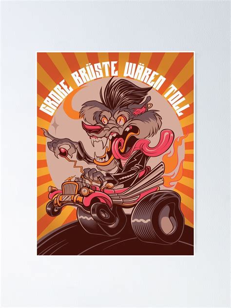 Rammstein Dicke Titten Poster For Sale By Arenaz Redbubble