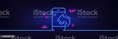 콜센터 서비스 회선 아이콘입니다 수신 전화 통화 기호입니다 네온 라이트 글로우 효과 벡터 0명에 대한 스톡 벡터 아트 및 기타 이미지 Istock