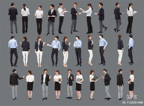 商务办公人物psd分层素材免抠贴图下载【id1132351448】【知末网贴图库】