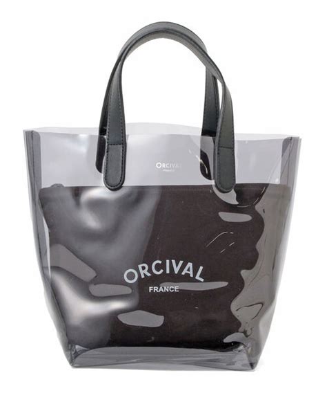 Orcival（オーシバル）の「orcival Pvc トートバッグ（ハンドバッグ）」 Wear