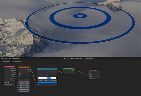 Transparency How Do I Get An Emission Effect With A Transparent Bsdf