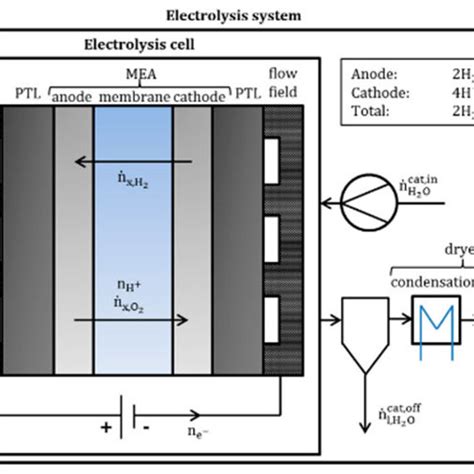 Electric Field Simulation Electrolytic Cell Device Structure Figure 2