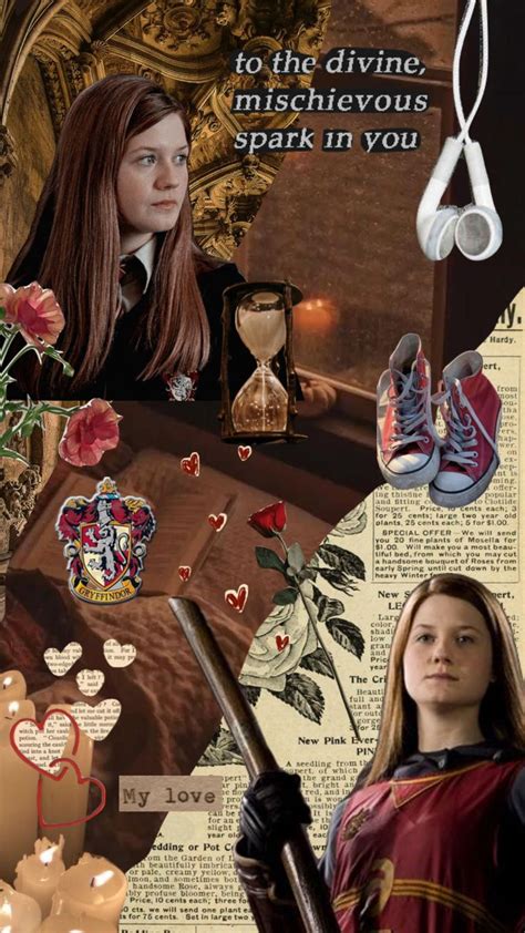 Ginny Weasly Phone Wallpaper