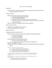 Da Ch Decision Anlysis Docx Da Ch Decision