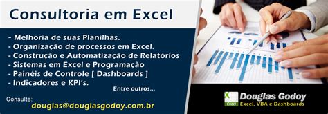 Consultoria Excel Douglas Godoy Douglas Godoy Douglas Godoy