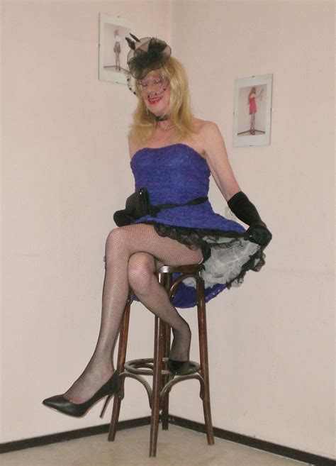 Showing My Petticoats Sitting On A Bar Stool And Showing Flickr