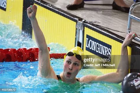 Bronte Barratt Of Australia Celebrates Winning The Gold Medal In The