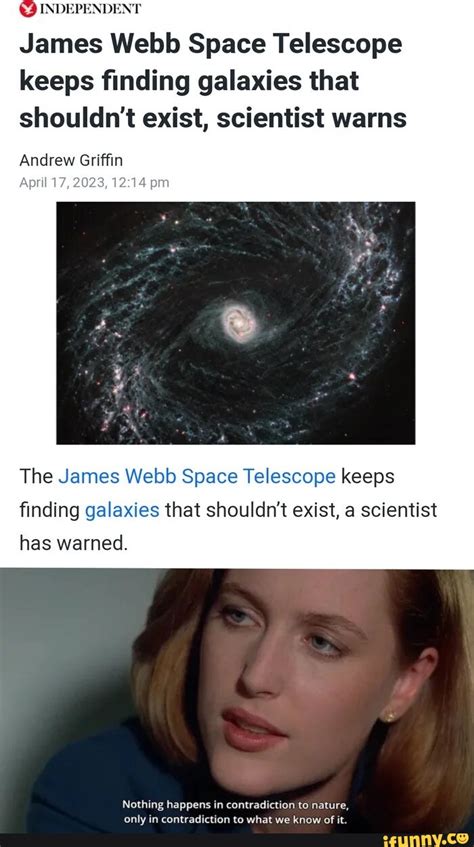 Independent James Webb Space Telescope Keeps Finding Galaxies That Shouldnt Exist Scientist