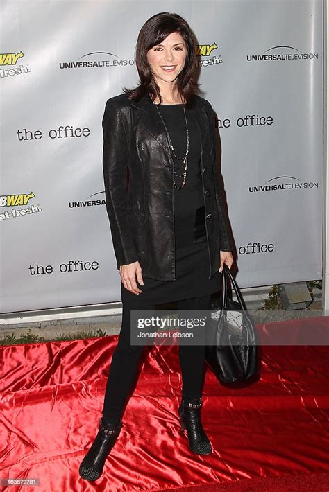 Amy Pietz Attends The The Office Series Finale Wrap Party At Unici