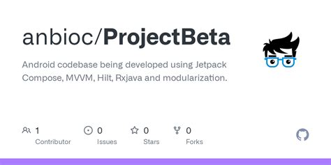Github Anbiocprojectbeta Android Codebase Being Developed Using