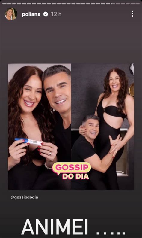 Aos 45 anos Poliana Rocha reage à gravidez de Claudia Raia Animei