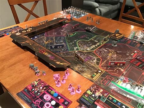 Cyberpunk 2077 Gangs Of Night City Board Game Design Game Design
