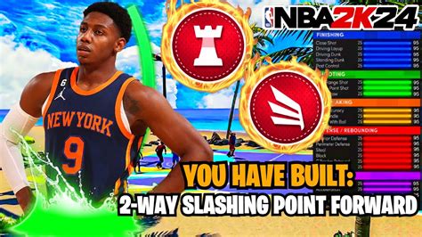 Best Rare 2 Way Slashing Point Forward Build In Nba 2k24 Next Gen