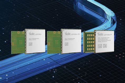 Lte Modules And Data Cards Telit Cinterion