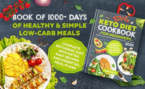 Amazon.com: Keto Diet Cookbook for Beginners: Book of 1000- Days of Healthy & Simple Low-Carb ...