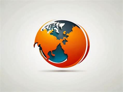 Premium Photo Flat Paper Cut Style Icon Of Globe Vector Illustration