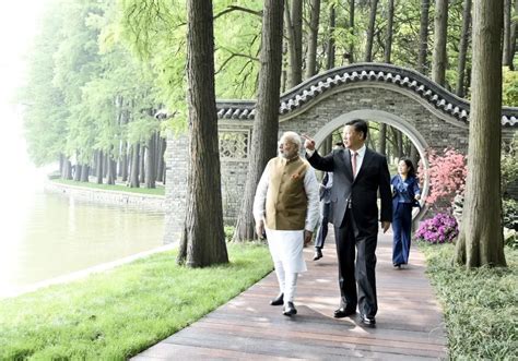 Day 2 Of Pm Modi Xi Informal Summit Starts With Stroll By Lake In Wuhan