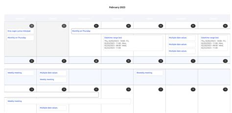 Recurring Events In Calendar View Calendar View Drupal Wiki Guide On
