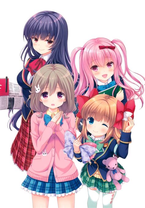 ガールフレンド（仮）【加賀美茉莉神楽坂砂夜風町陽歌優木苗】 壁紙