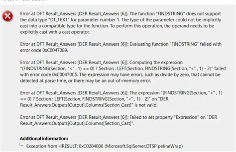 Data Cleaning With Ssis Microsoft Qanda