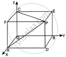 In The Figure Given Below If The Coordinates Of The Point P Are A B C Then What Are The