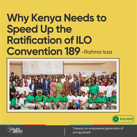 Why Kenya Needs To Speed Up The Ratification Of Ilo Convention 189