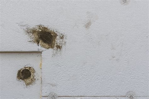 Isolasi Rumah Dengan Styrofoam Konsep Hemat Energi Closeup Foto Stok