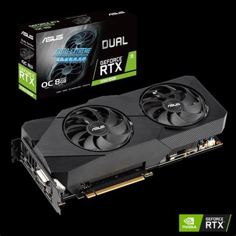 Asus RTX 2060 SUper Dual Oc / DUAL-RTX2060S-O8G-EVO – ToniX Computer