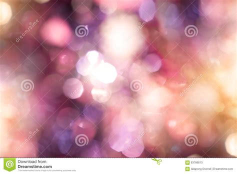 Abstract Blur Glowing Bokeh Lighting In Night Party Stock Image Image