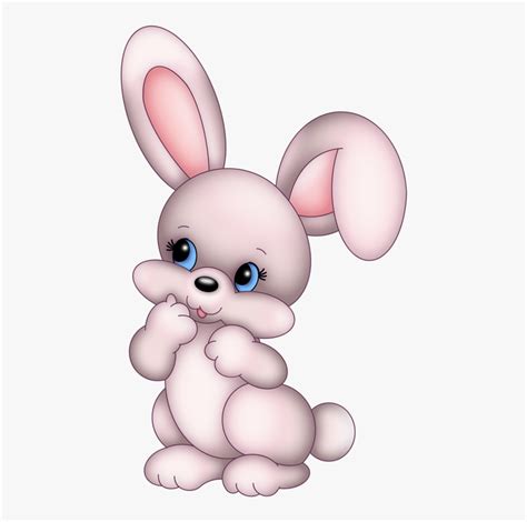 Easter Bunny Rabbit Cartoon Cuteness Clip Art Rabbit White Png