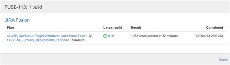 Viewing Bamboo Activity In Jira Applications Atlassian Documentation