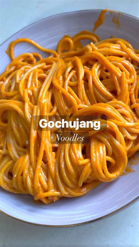 Creamy Spicy Gochujang Vodka Noodles Artofit