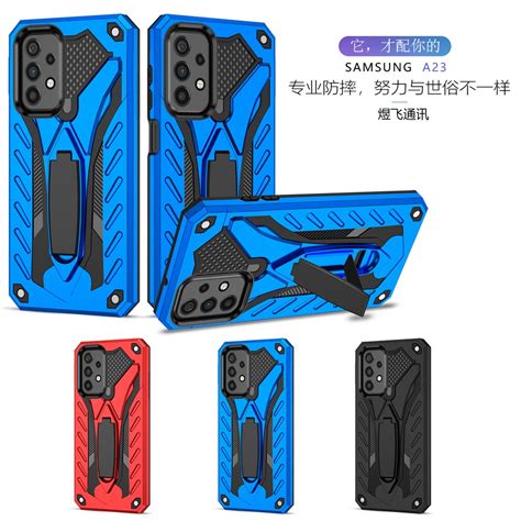 Case Samsung Galaxy A23 4g เคสหุ่นยนต์ Robot Case เคสไฮบริด มีขาตั้ง เค