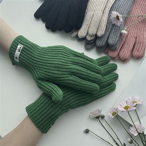 인마인드 울100 핑거홀 스마트폰 터치 겨울 방한 장갑