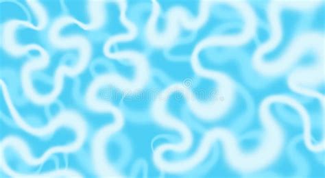 White Swirls On A Blue Background Stock Illustration Illustration Of