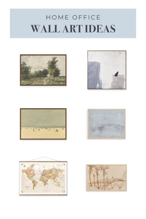 Home Office Wall Art Ideas To Jazz Up Your Workspace Hydrangea Treehouse