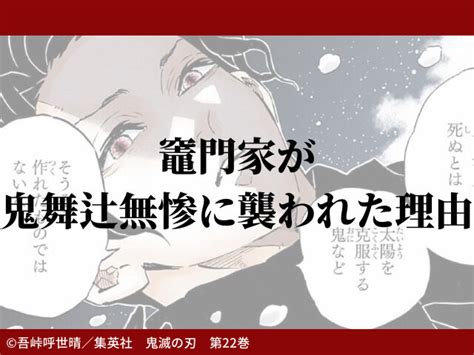 鬼滅の刃、第一話の謎。竈門家はなぜ鬼舞辻無惨に襲われたのか 鬼滅なび