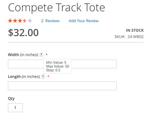 Product Options With Custom Dimensions In Magento 2 Mageworx Blog