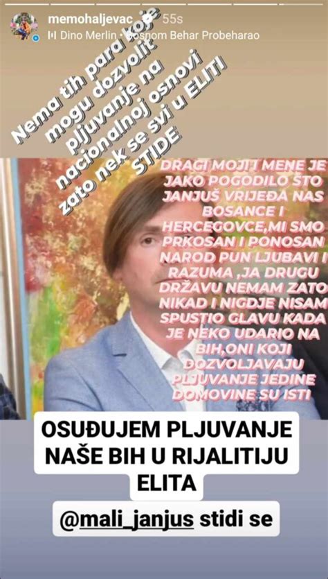 Memo Haljevac Oštro Odgovorio Janjušu Mi Bosanci Smo Ponosan I Prkosan