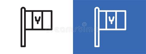 Barbados Country Flag Logo Sign Set Vector Outline Stock Vector Illustration Of Government